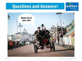 Connected & Autonomous vehicles: cybersecurity on a grand scale v1 | PDF