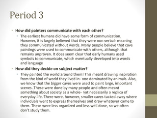 Cave Art Questions Answered.pptx | Science