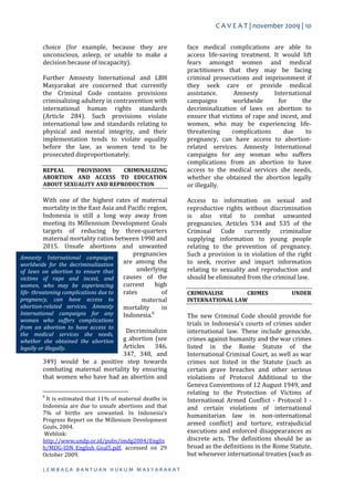 Caveat - VOLUME 06/I, NOVEMBER 2009 - LBH Masyarakat | PDF | Politics