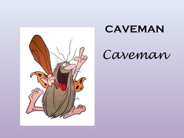 Caveman in the city vocabulary 97-2003 | PPT