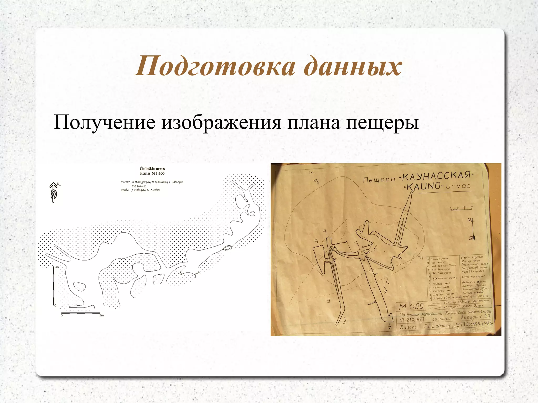 Cave measurement | ODP