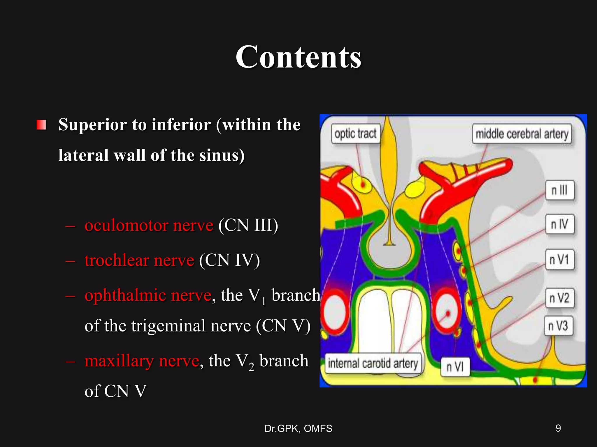 Cavenous sinus thrombosis | PPTX