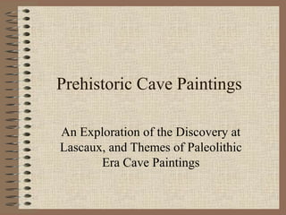 Cave paintings | PPT