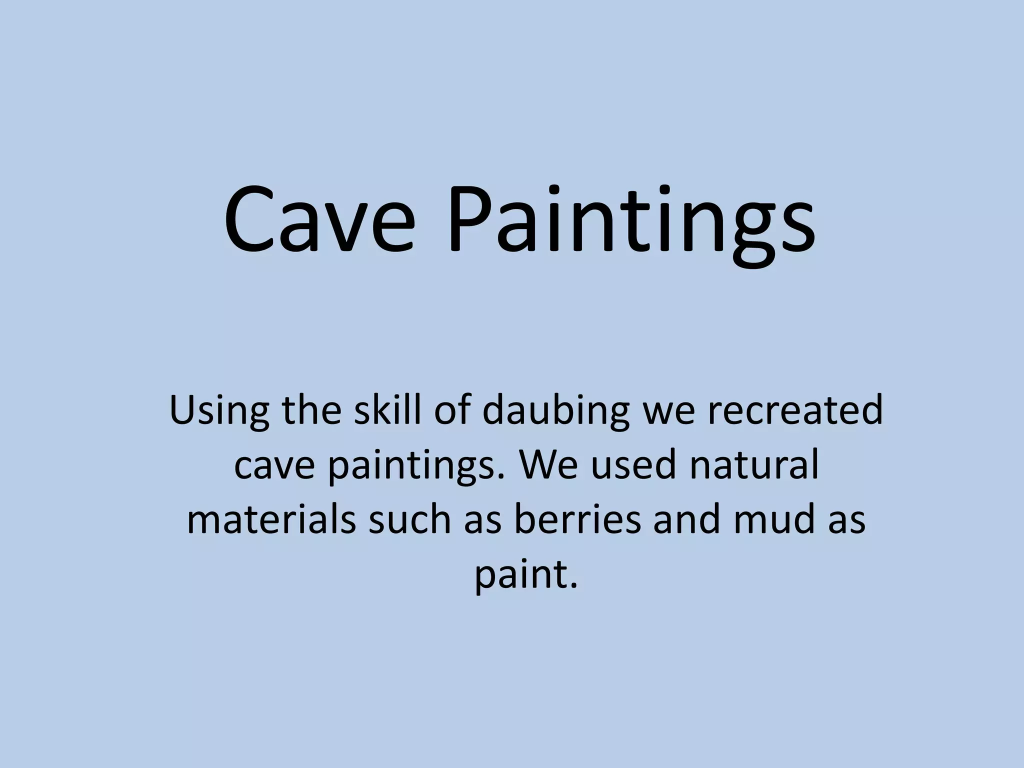 Cave paintings | PPTX