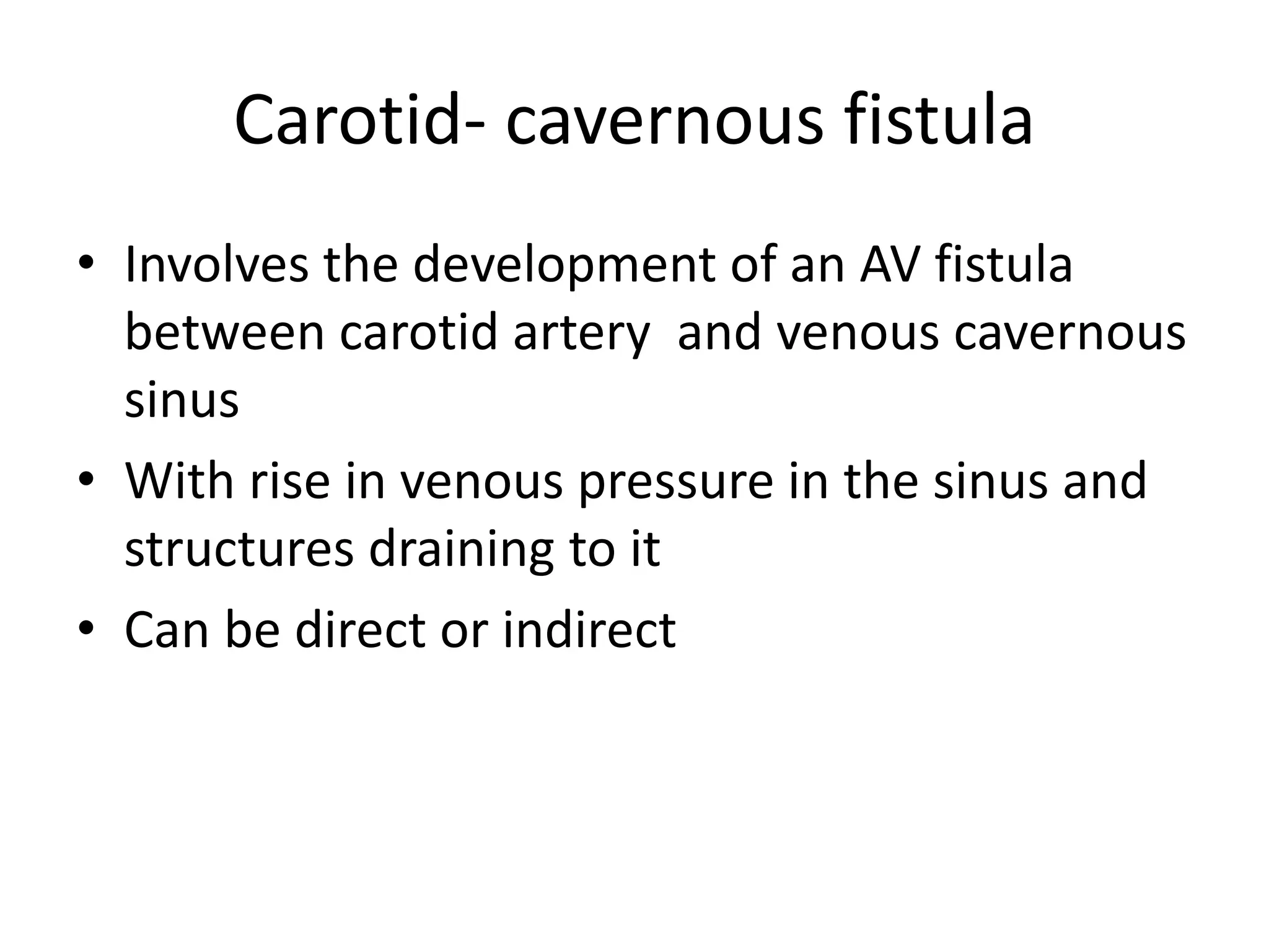 Cavernous sinus anatomy and clinical significance | PPTX