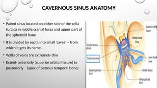 Cavernous Sinus Anatomy and applied .pptx