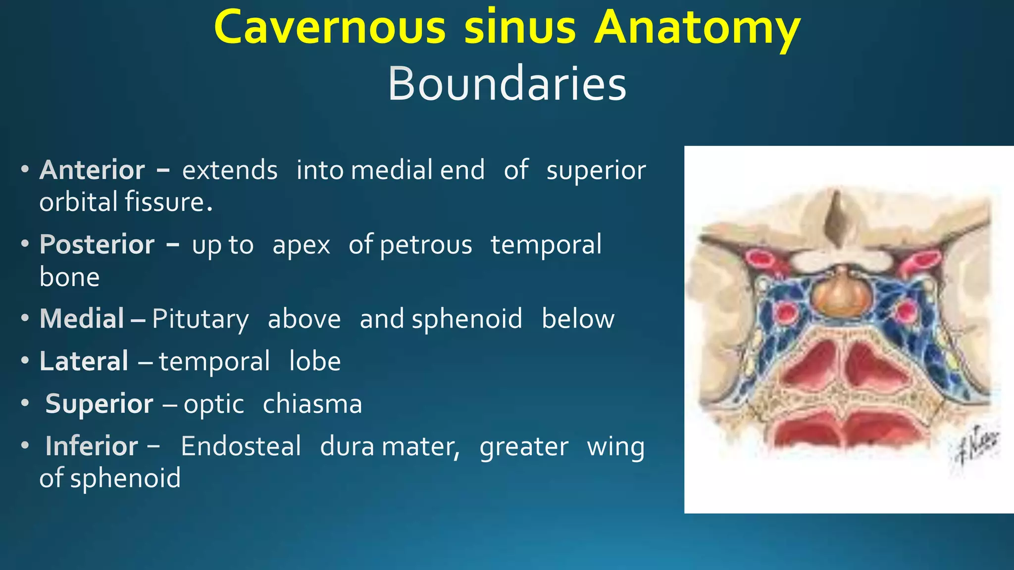 Cavernous sinus thrombosis | PPTX