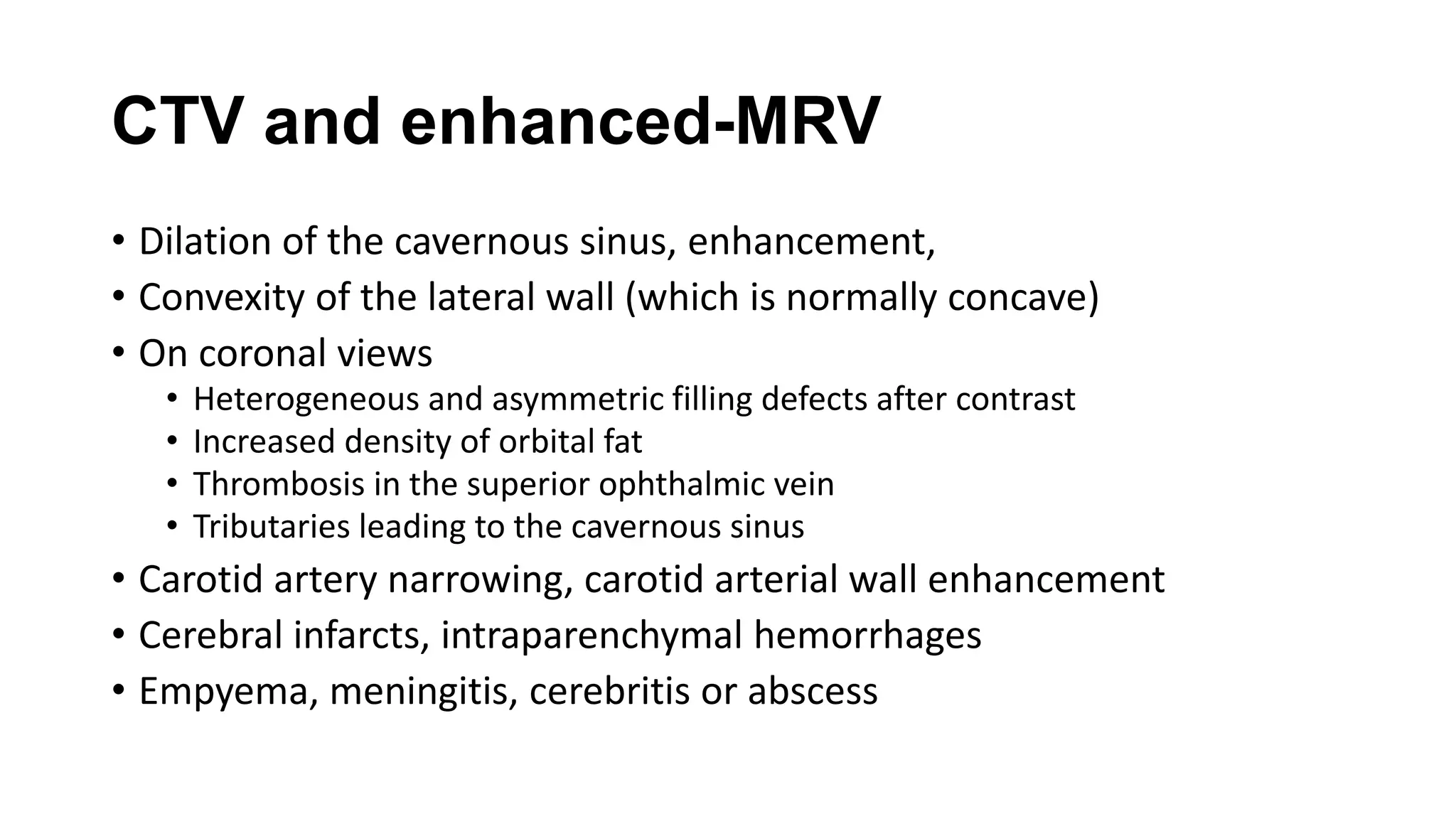 Cavernous Sinus Thrombosis | PPTX