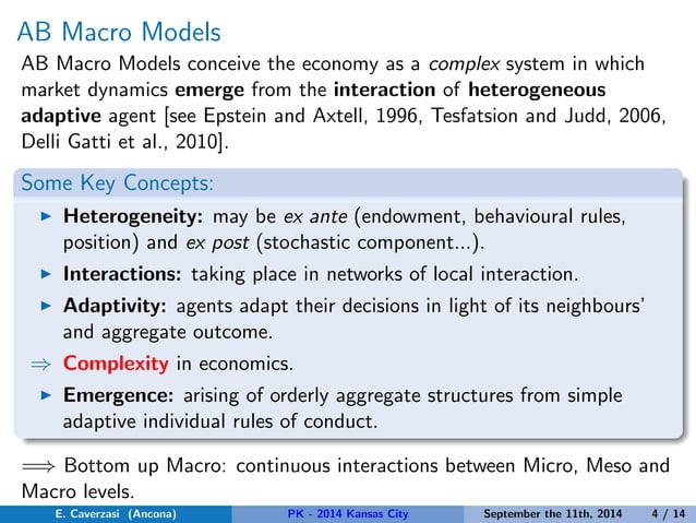 Innovation Demand And Finance In An Agent Based Stock Flow Consistent Model Ppt