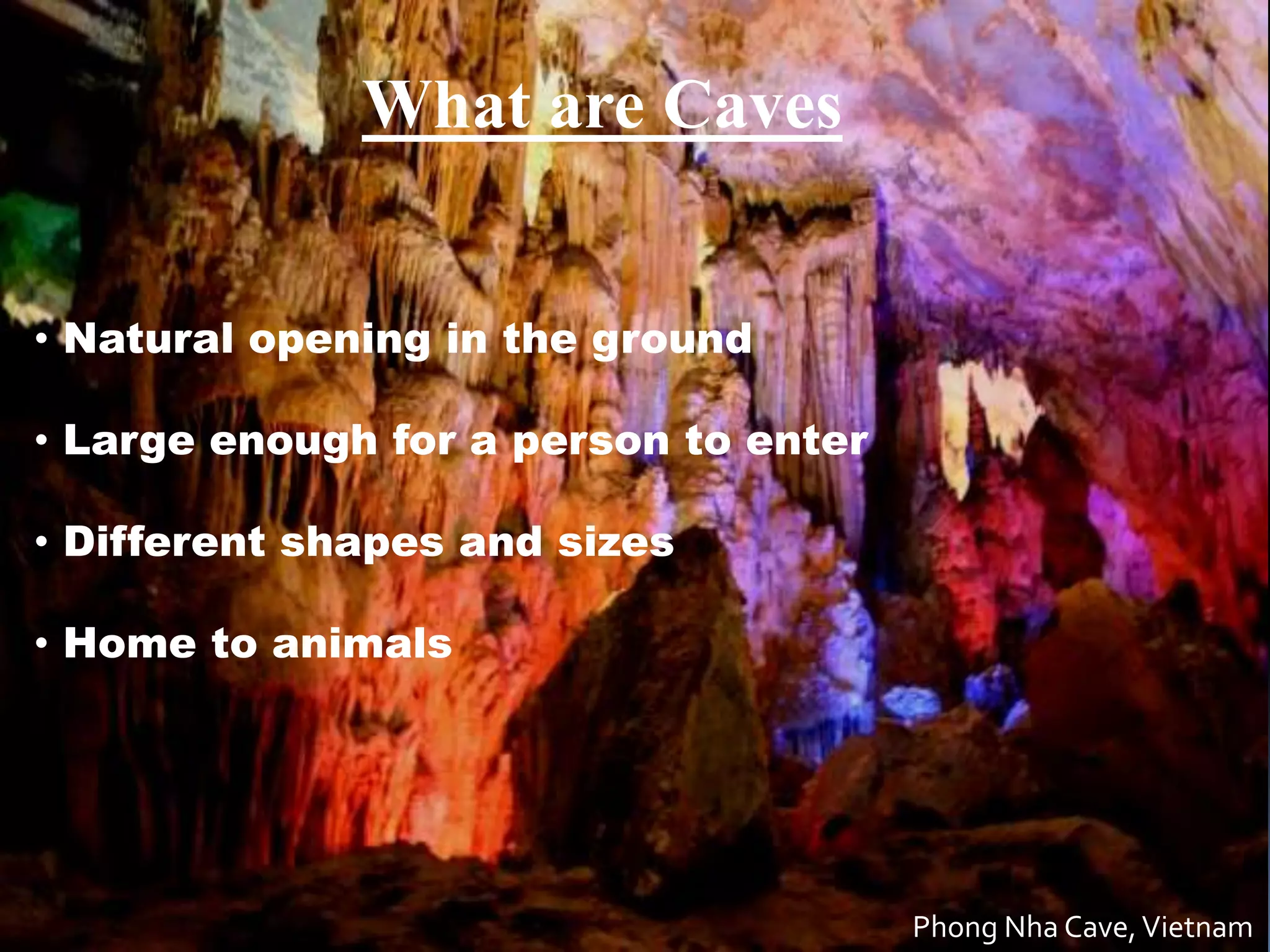 Caves | PPTX