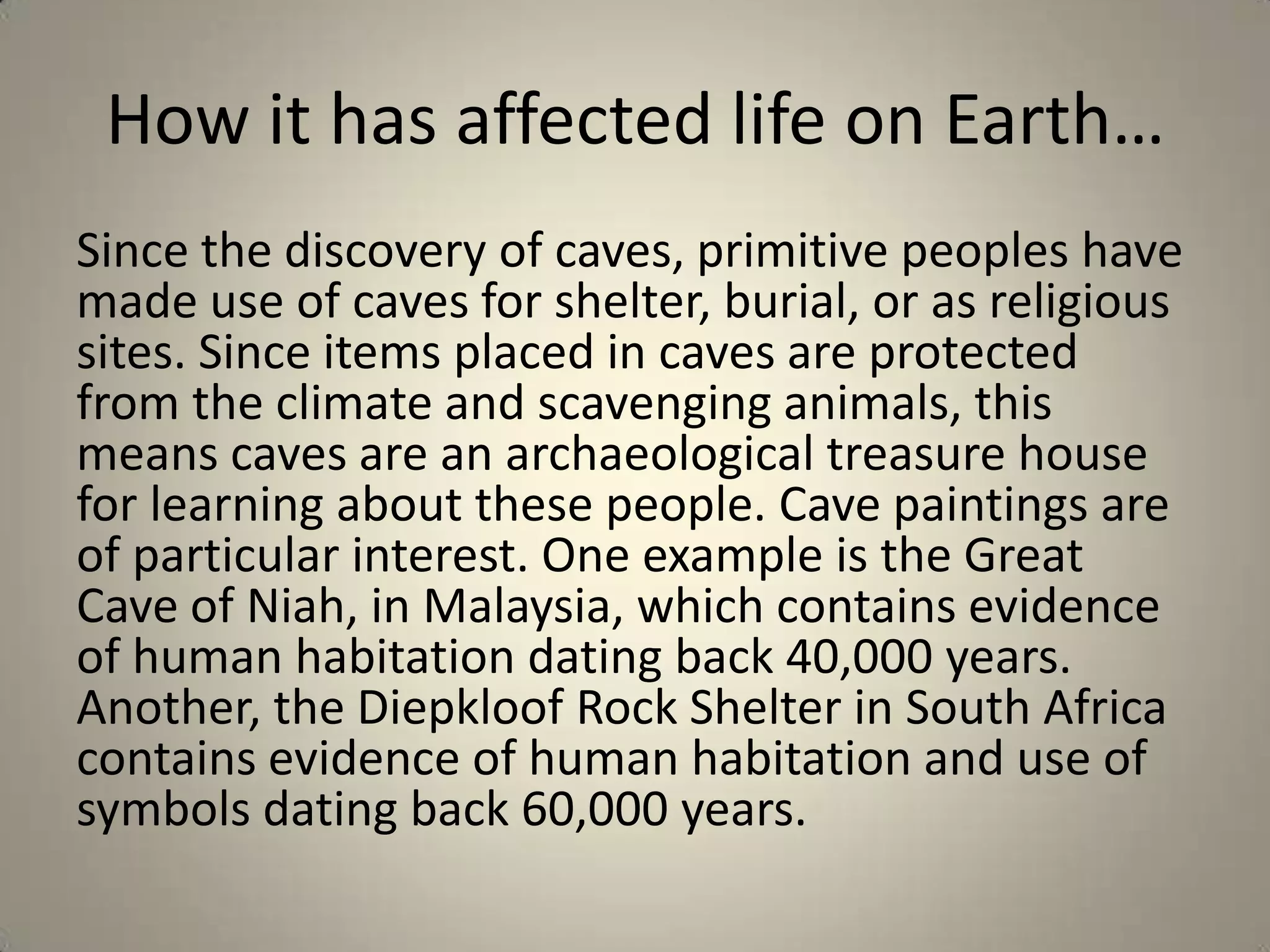 Caves geography pp | PPTX