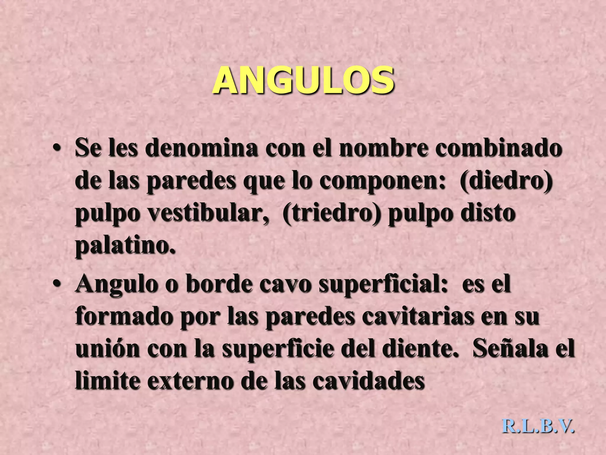 Cavidades dentales | PDF