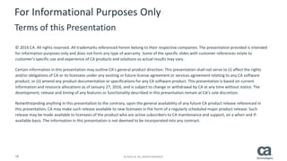 CA View® and CA Deliver™ – Product Overview | PPTX