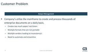 CA View® and CA Deliver™ – Product Overview | PPTX