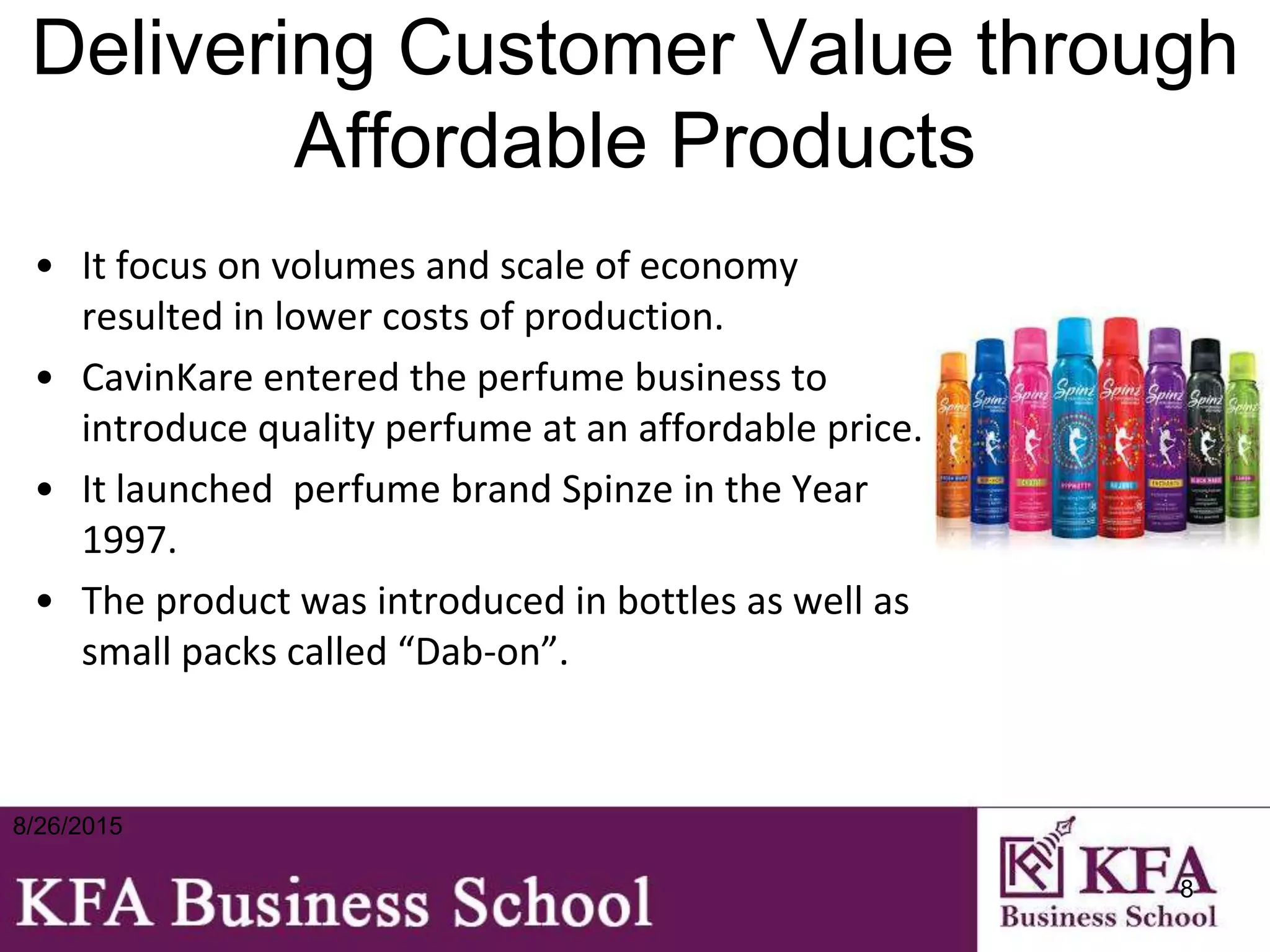 Cavinkare Case study | PPTX