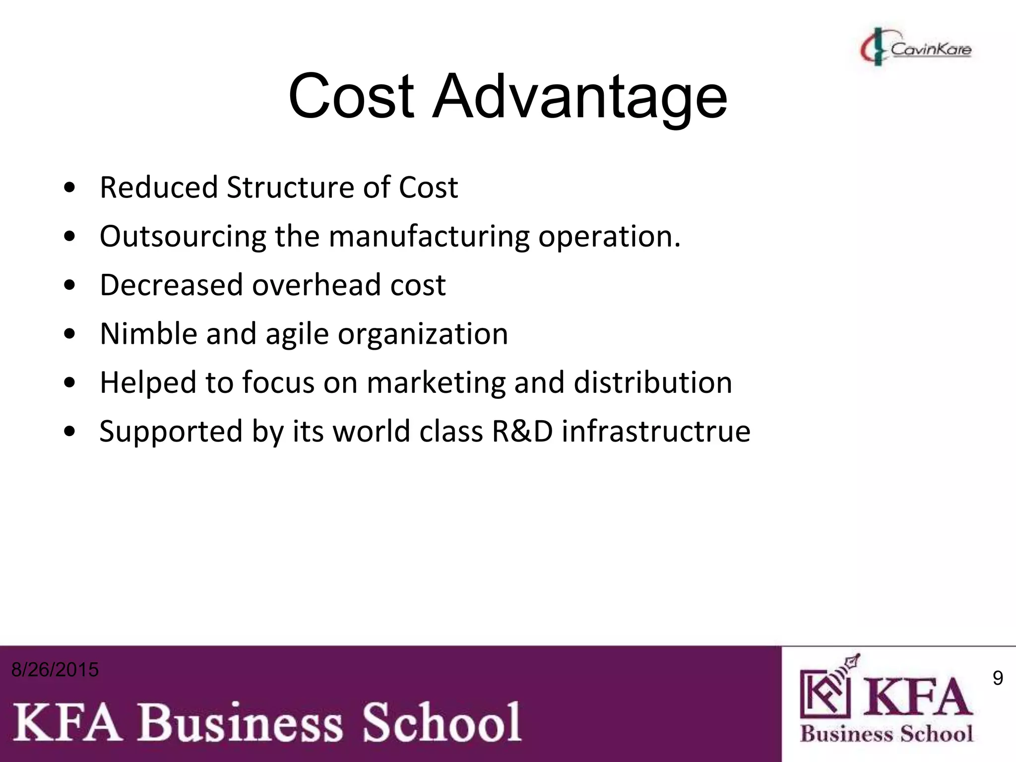 Cavinkare Case study | PPTX