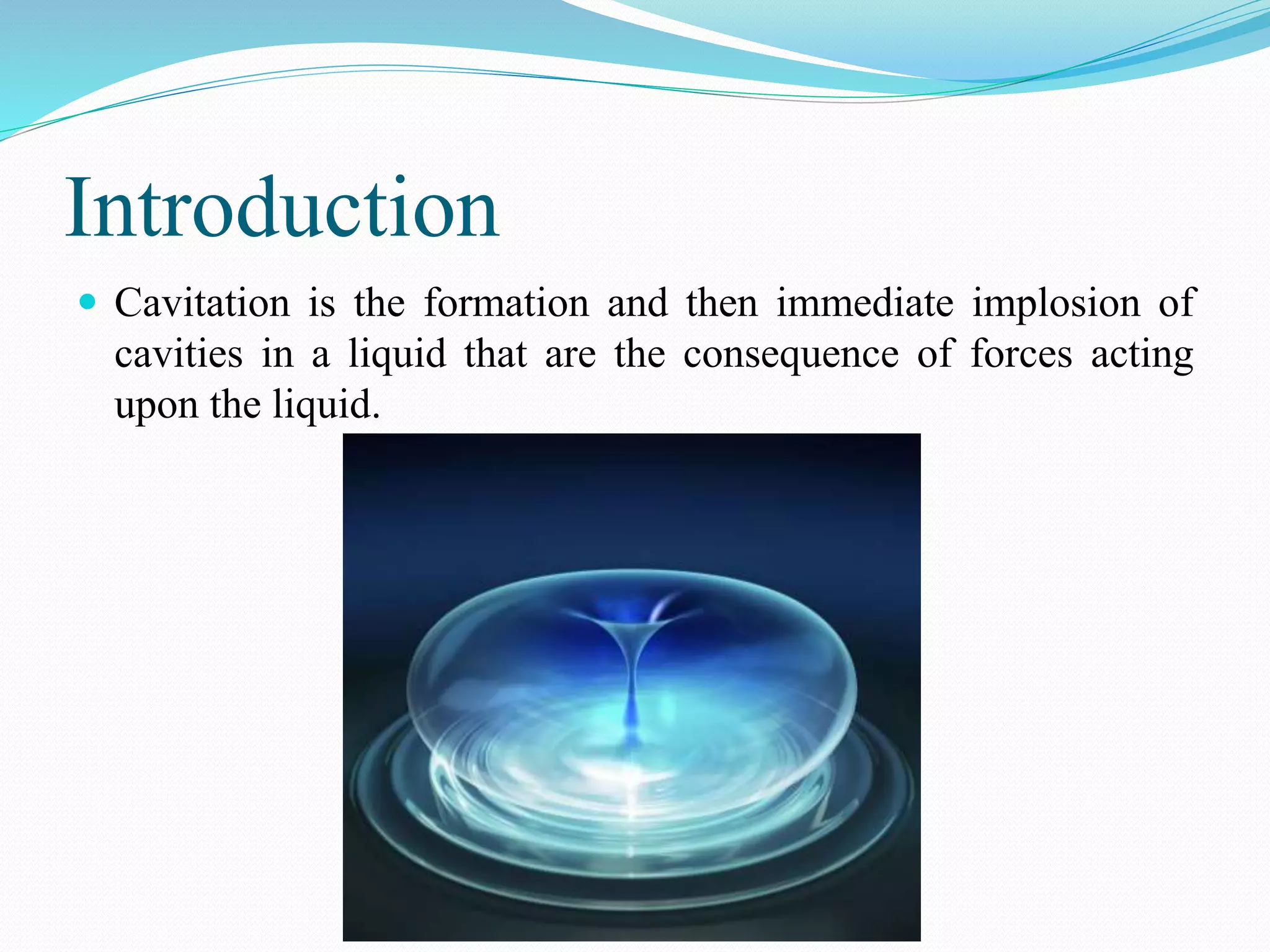 Cavitation | PPTX