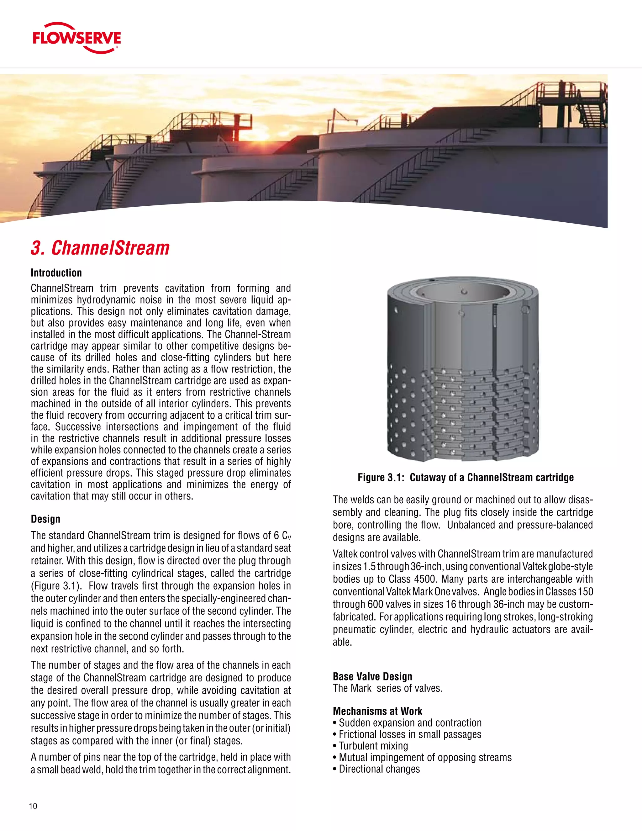 Cavitation Control in Industrial Valves | PDF