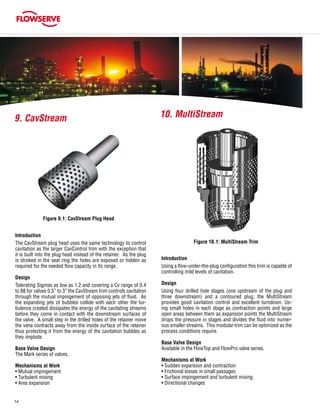Cavitation Control in Industrial Valves | PDF