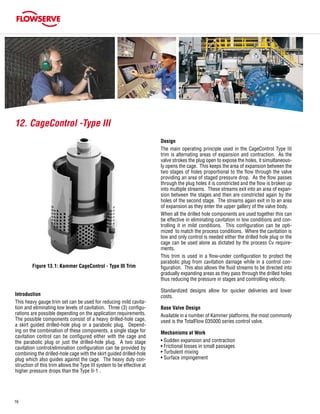 Controlling Cavitation in Industrial Control Valves | PDF