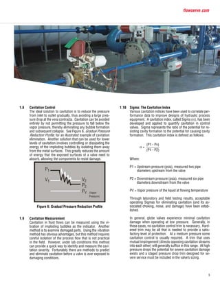 Controlling Cavitation in Industrial Control Valves | PDF