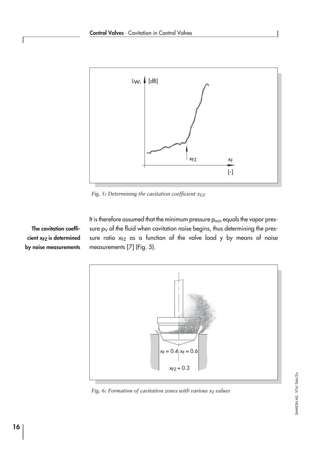 Cavitation in Control Valves | PDF | Physics | Science