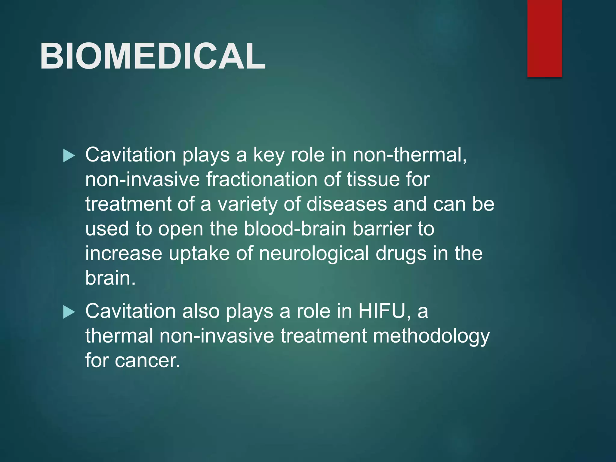 Cavitation Process and Types | PPTX