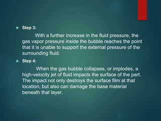 Cavitation Process and Types | PPTX