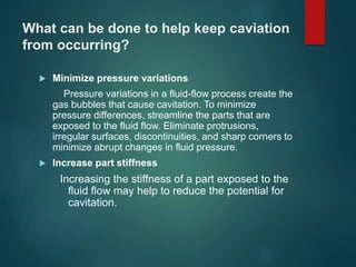 Cavitation Process and Types | PPTX