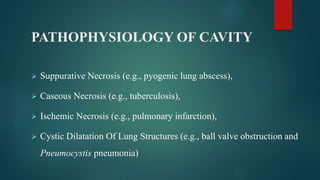 Cavitatory LUNG Disease ULTIMATE.pptx