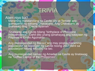 Cavite report | PPTX