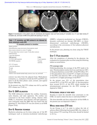 BRAIN MET CAVITY SRS ROSE | PDF
