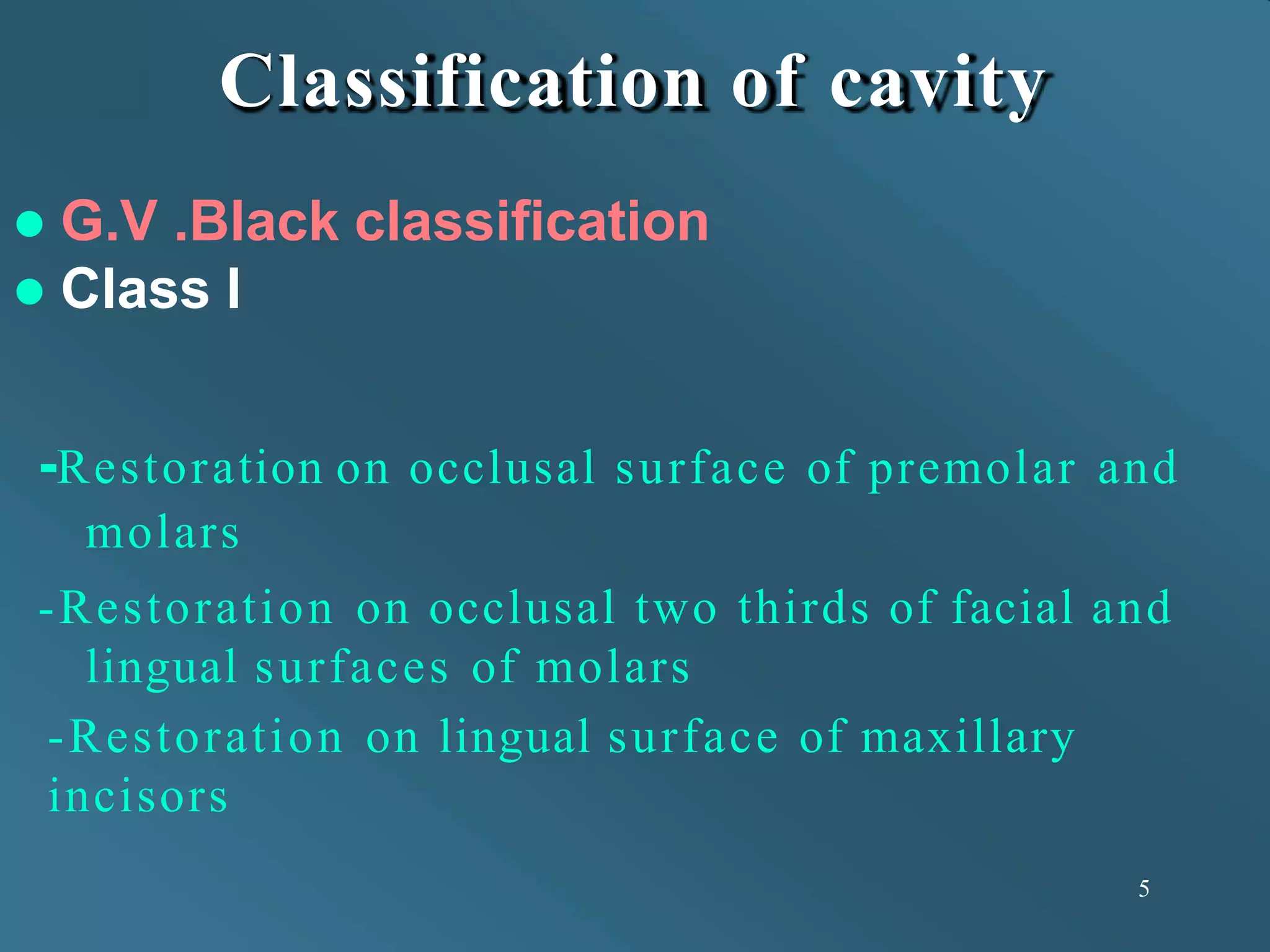Cavity design for amalgam restoration.pptx