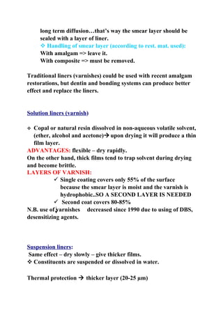Cavity liners and_bases_2 | DOC