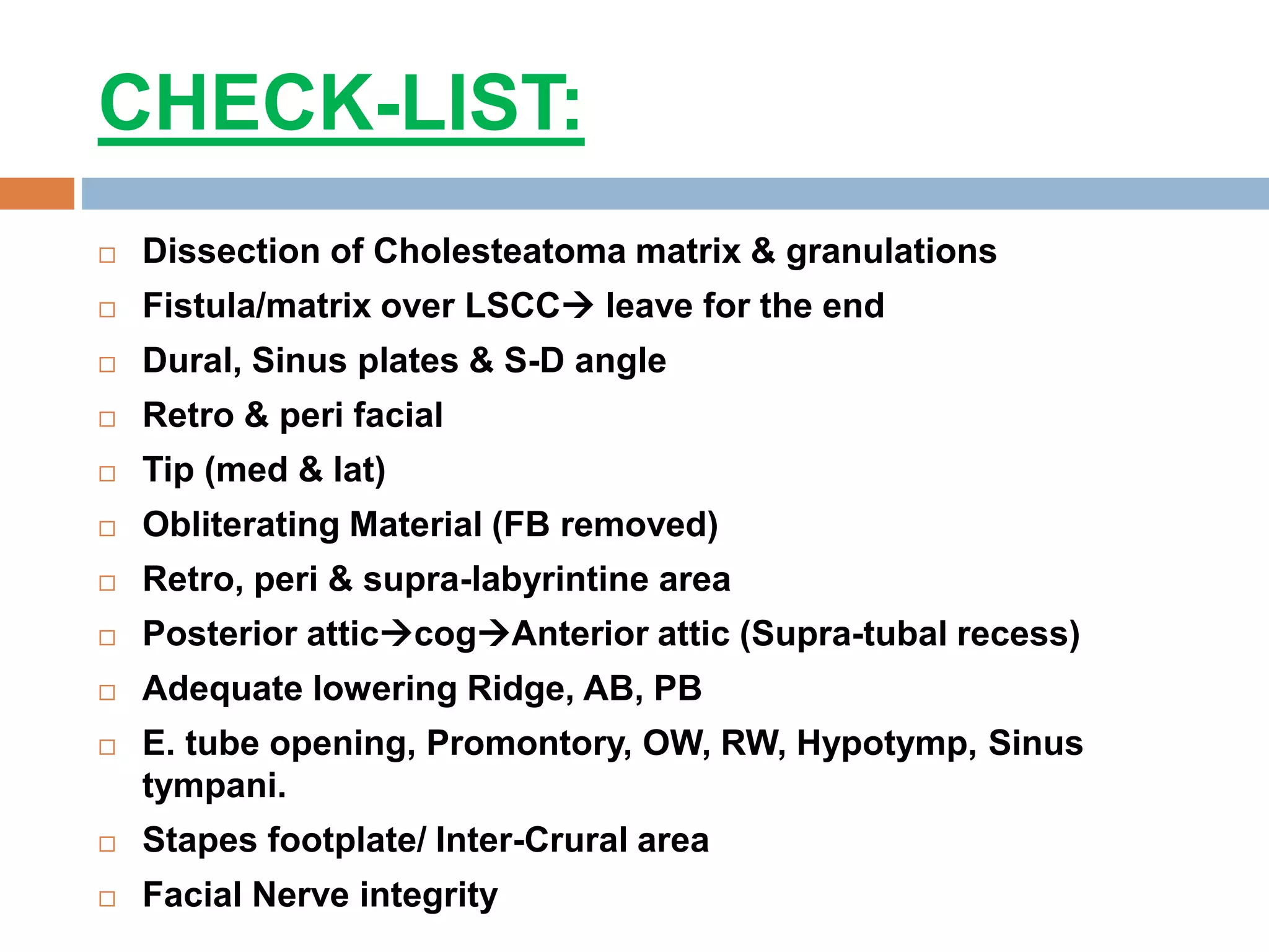 Cavity obliteration @ sayan | PPTX