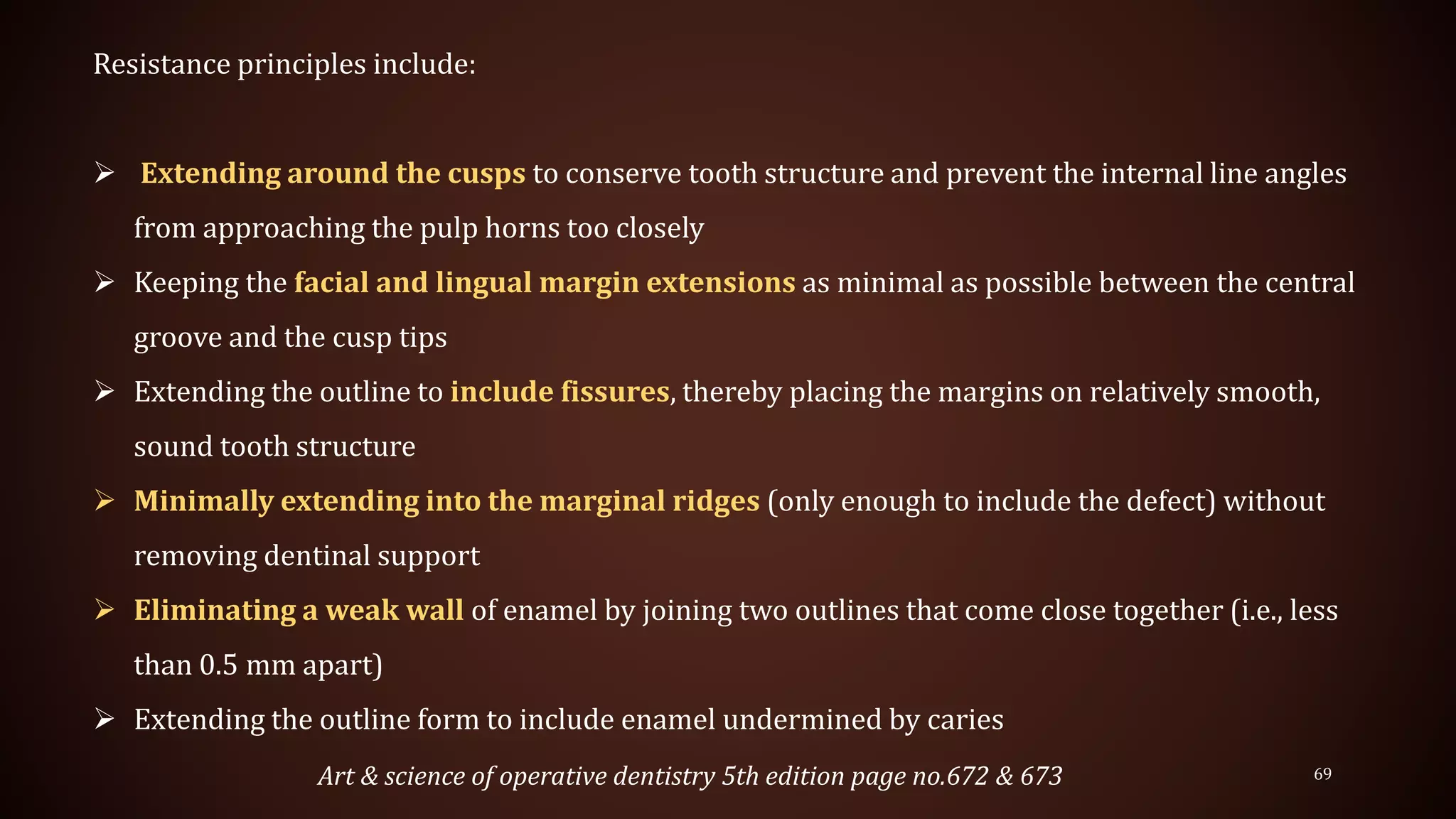 Cavity preparation | PPTX