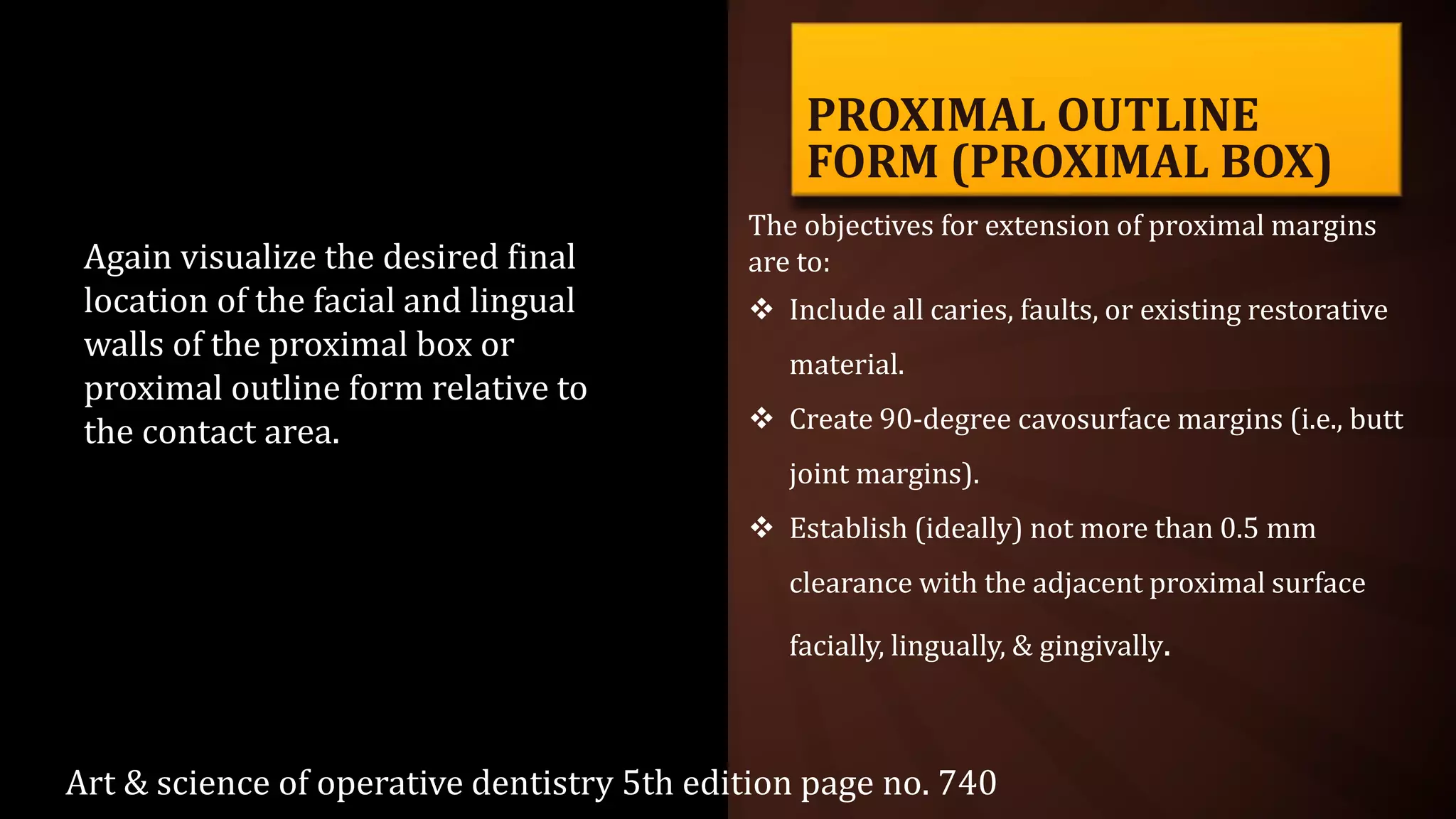 Cavity preparation | PPTX