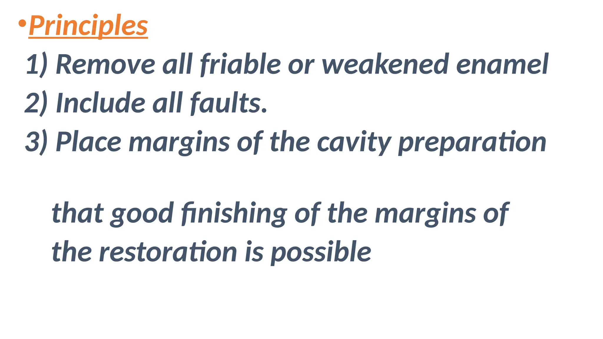 steps of cavity preparation in conservative dentistry | PPTX