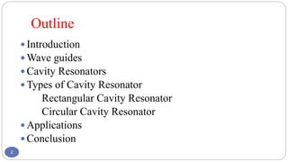 Cavity resonators | PPTX