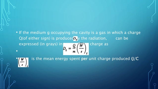 Cavity theory-Radiation physics | PPTX | Physics | Science