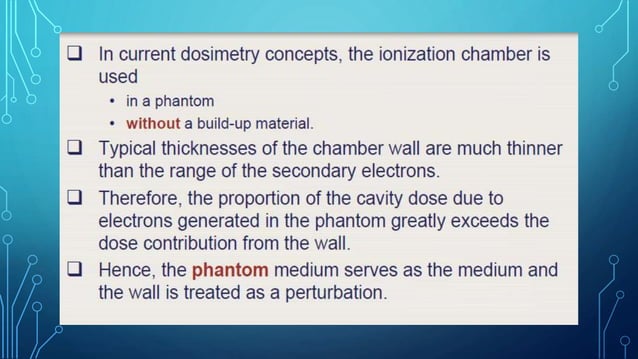 Cavity theory-Radiation physics | PPTX | Physics | Science