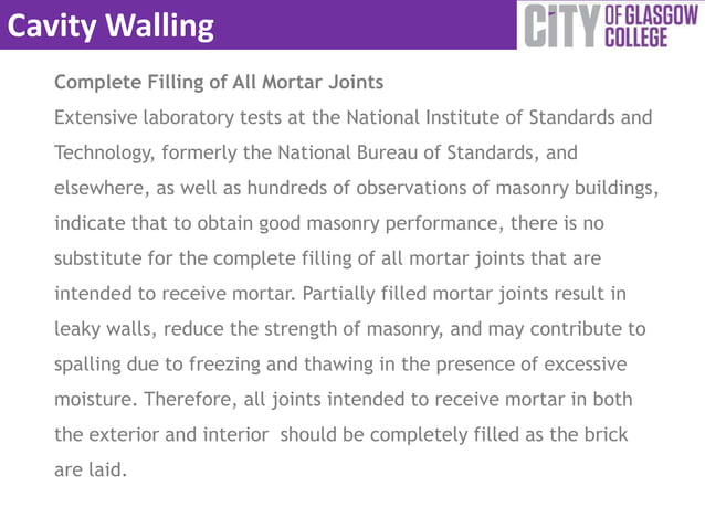 Cavity Walling | PPT