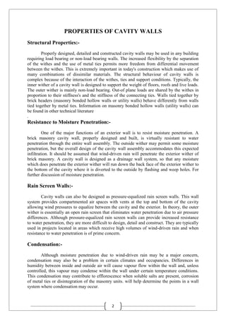 Cavity wall | PDF