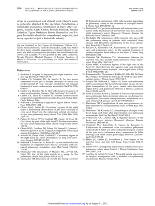 Cavo pulmonary shunt | PDF