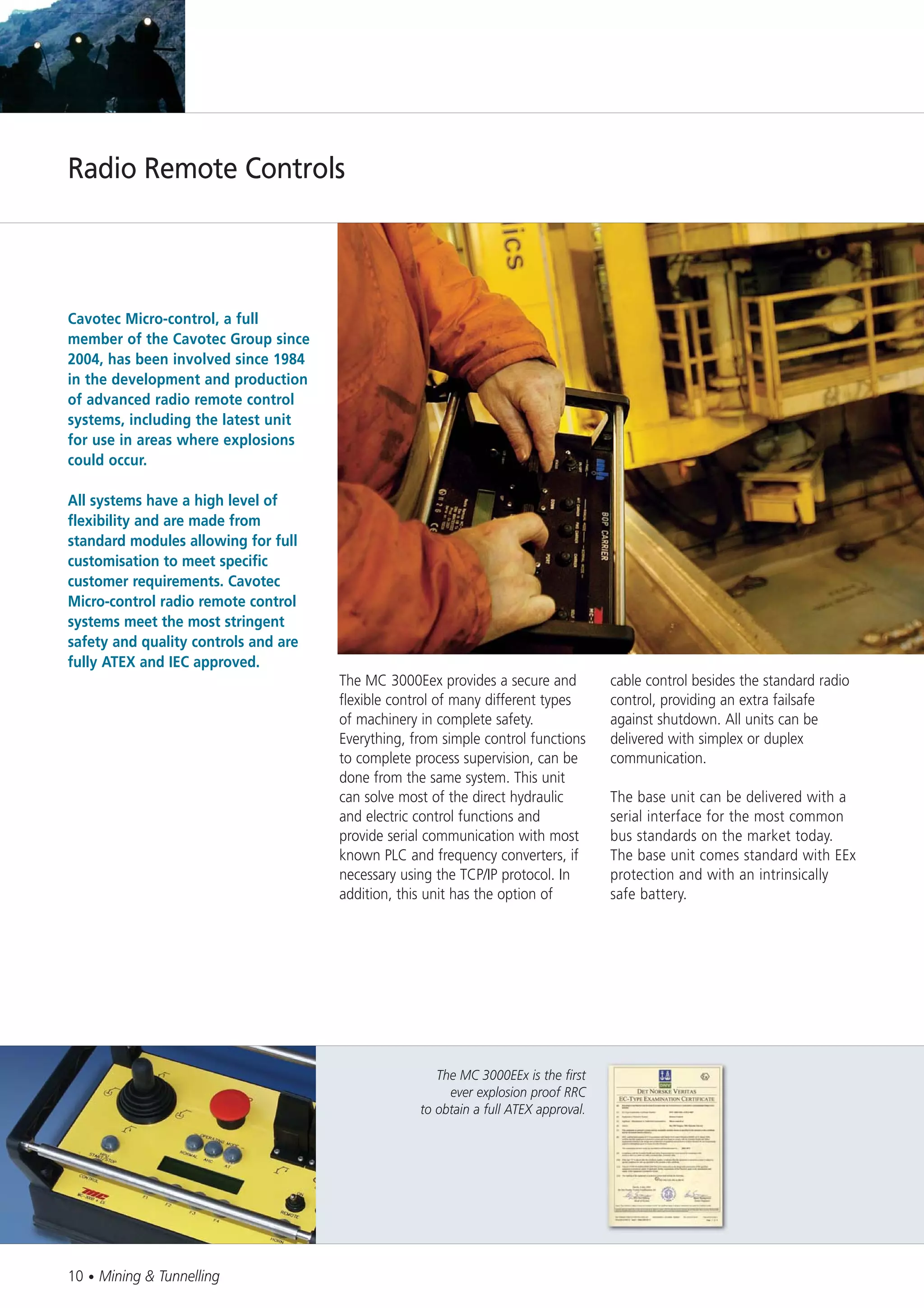 Cavotec Connectors - Mining Connectors LV HV | PDF