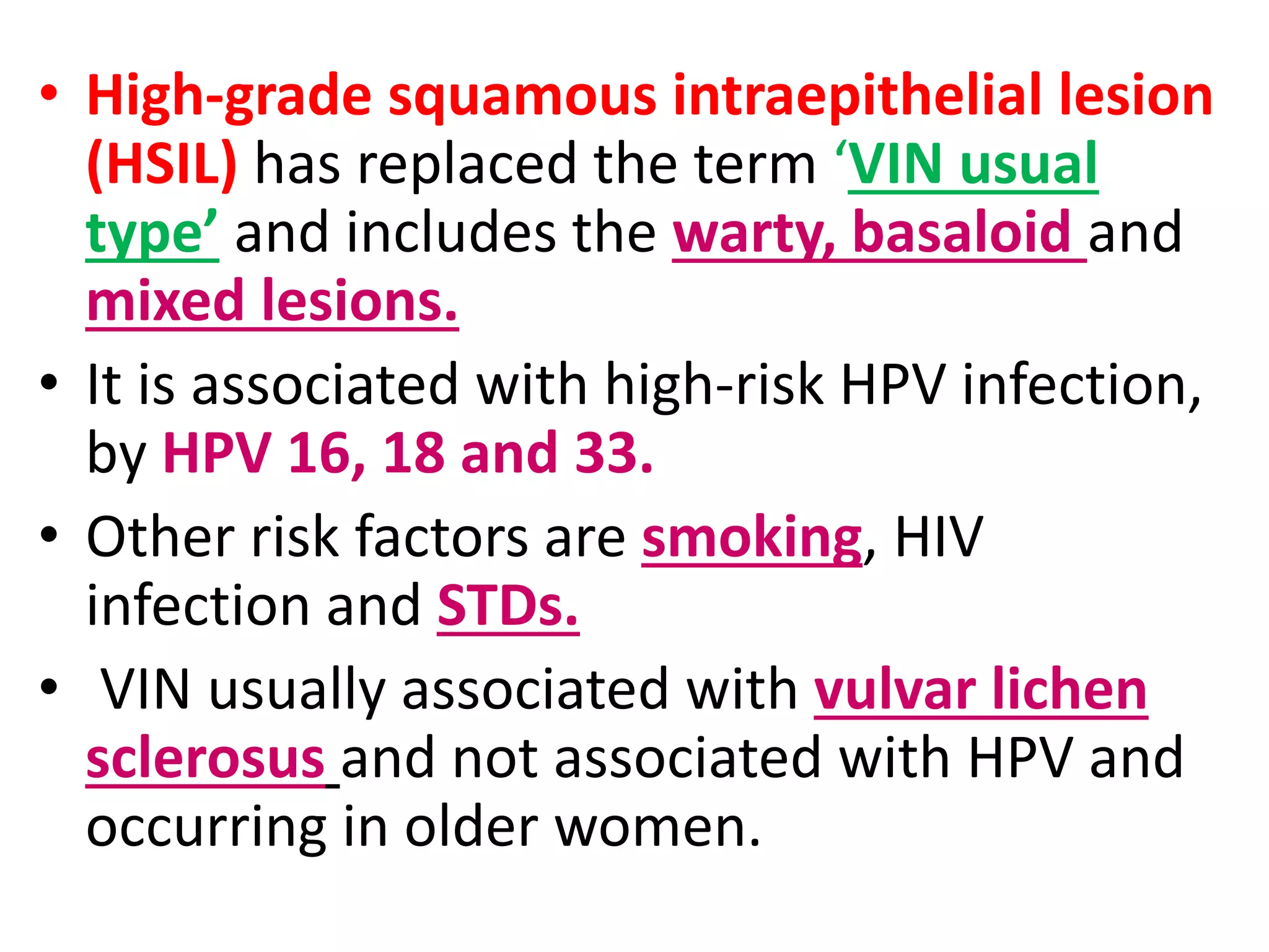 Carcinoma VULVA | PPTX