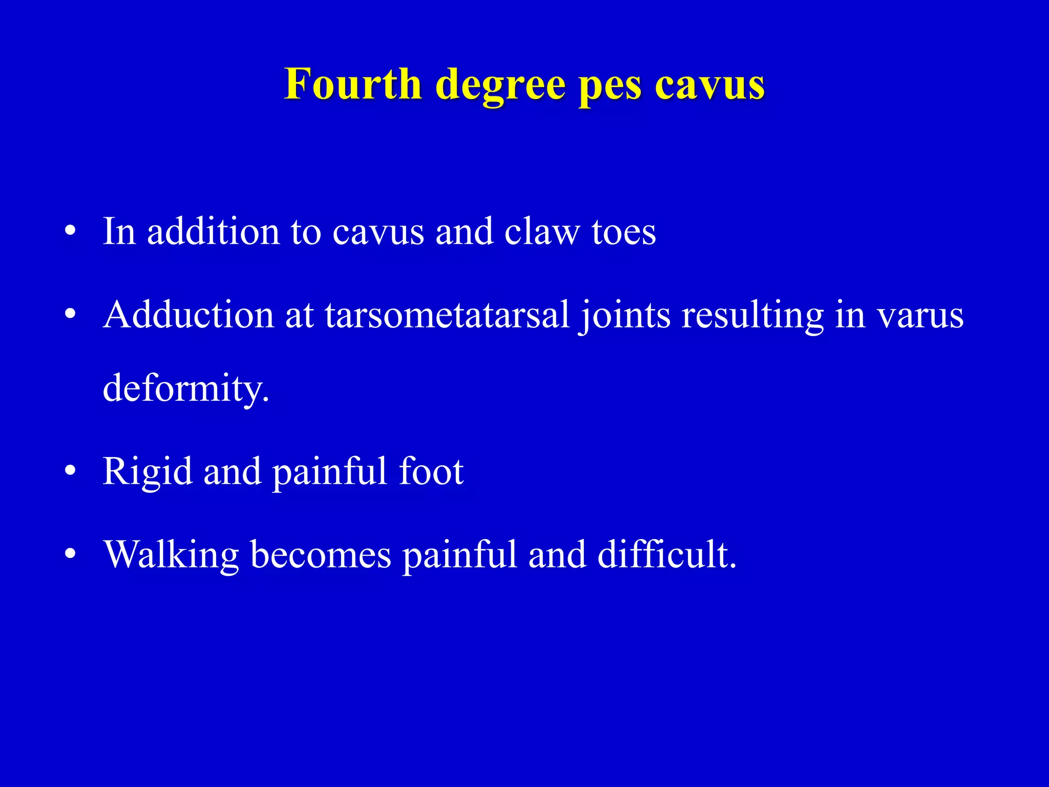 Flat foot and Cavus foot | PPTX