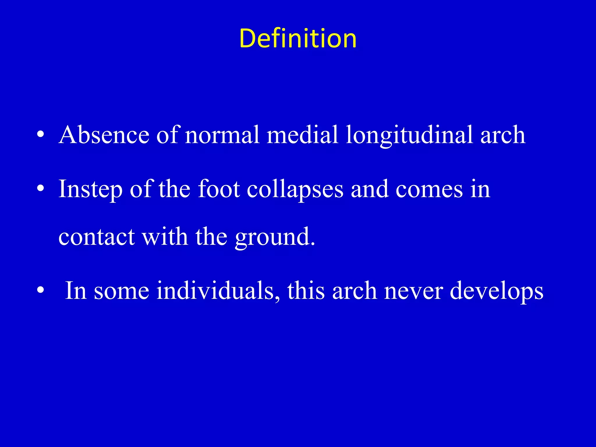 Flat foot and Cavus foot | PPTX