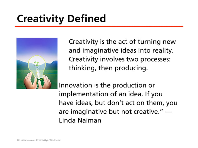 Seven Ways to Foster Your Creativity and Spark Innovation | PDF ...