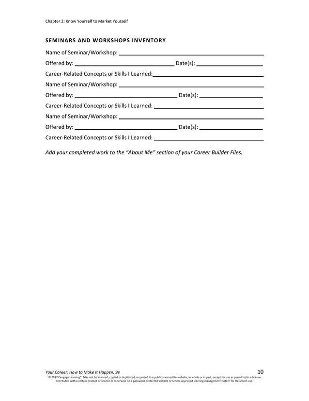 Caw 2 1 education, training, and activities inventory | PDF